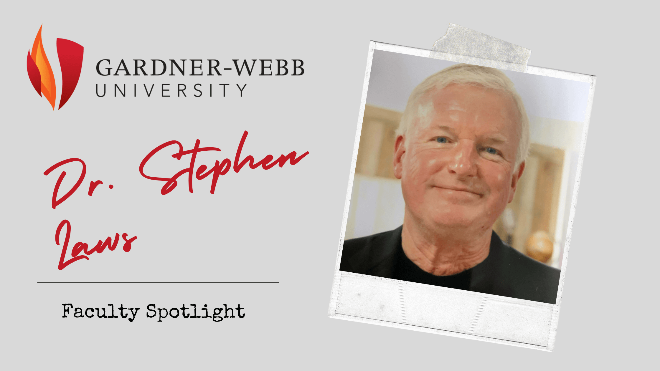 Faculty Spotlight: Dr. Stephen Laws, Associate Professor, Ed.D ...